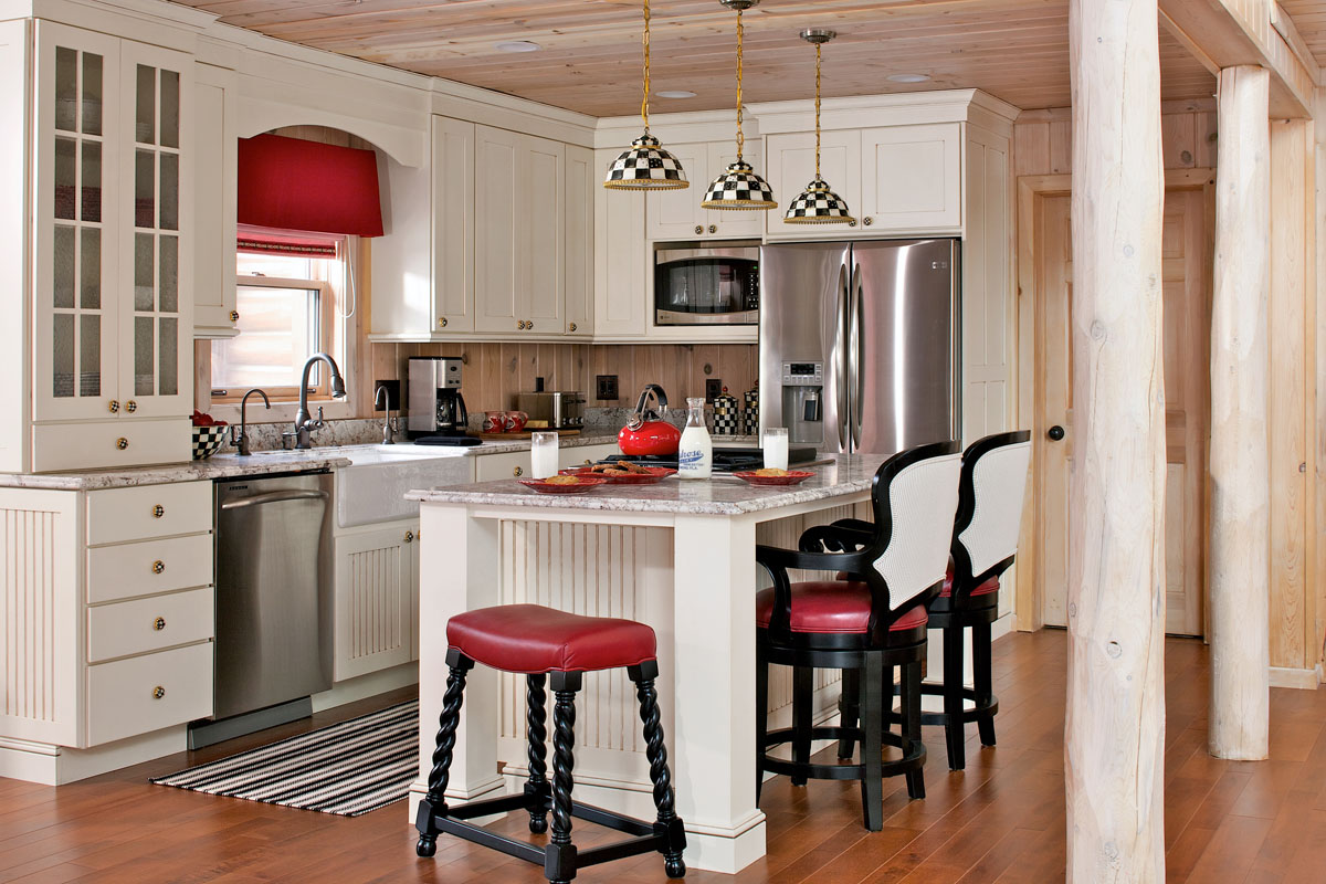 3 Cabin Kitchen Remodels