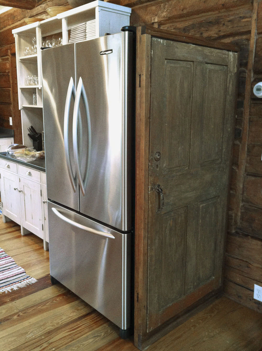 Refrigerator For Log Cabin